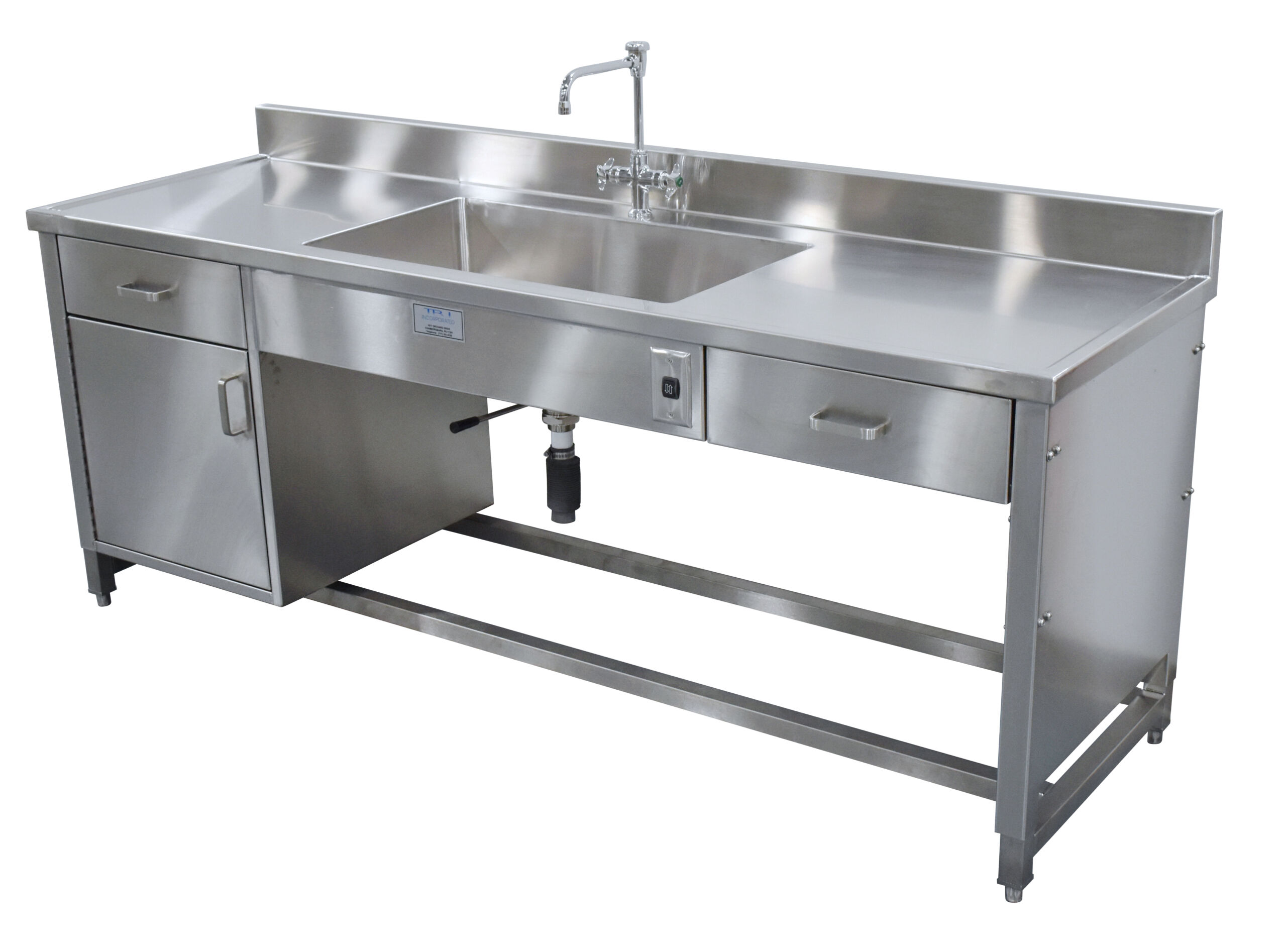 Scope Pre-Cleaning Sink - TBJ Model 25-80-1B-AH - TBJ Incorporated