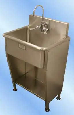 Scrub Sink Model SS 16-22-10-FS - TBJ Incorporated